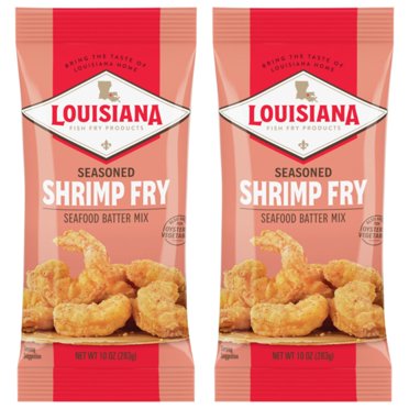 Louisiana Fish Fry All Natural No Salt Fish Fry, 10 oz. (Pack of 12 ...