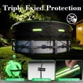 15Ft Round Above Ground Pool Cover, Safety Solar Pool Cover with ...