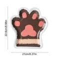 Paw Shape Disposable Paper Plates for Birthday Party Cake Dessert and ...