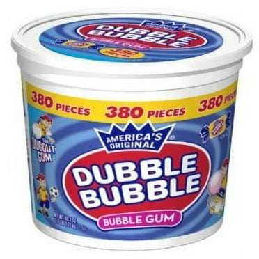 "Dubble Bubble- Gumballs 1"" Diameter, Machine Refills Bulk Pack, 850 ...