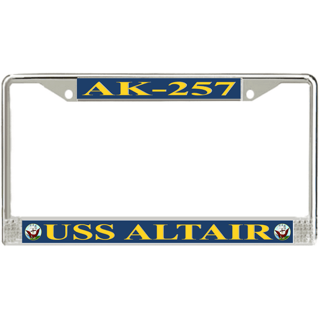USS Altair AK-257 License Plate Frame - Walmart.com