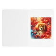 DistinctInk Greeting Card - Valentine's Day Tibetan Spaniel - Single ...