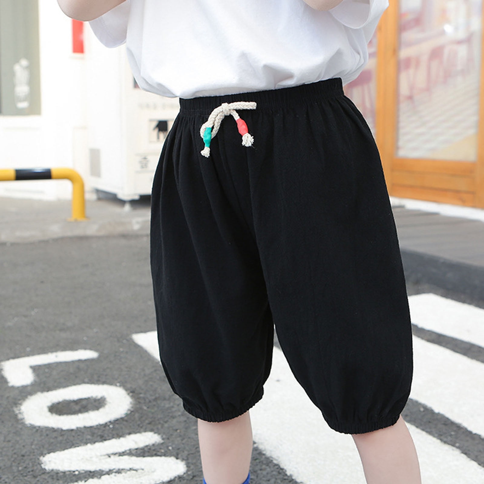 Click here for New Release boys Girls Lantern Pants  Cotton Linen... prices