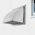 10.83 Inch Wall Vent Cover with Screen Mesh Stainless Steel Exhaust ...
