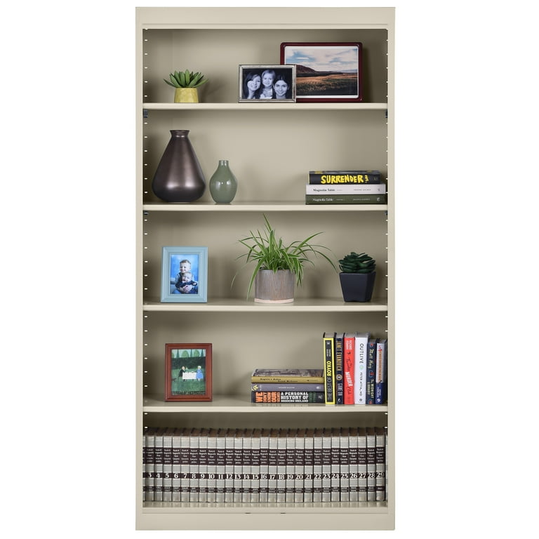 Sandusky Welded Freestanding Steel Bookcase ( 36 in. W x 72 Sandusky Welded Freestanding Steel Bookcase ( 36 in. W x 72