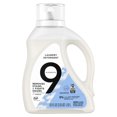 9 Elements Natural Liquid Laundry Detergent, Unscented, Vinegar Powered ...