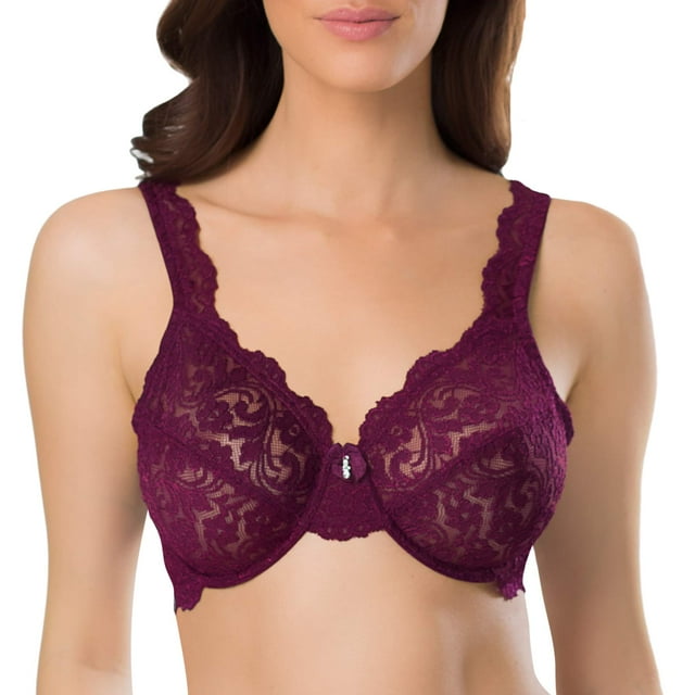 Smart And Sexy Womens Signature Lace Unlined Underwire Bra Style 85045
