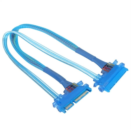 Sata Extension,Sata Cable 7+15Pin Male Sata Power Extension SAT True ...
