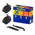 Goodyear 26 Heavy Duty Bike Tubes, 2 Pack, Schrader Valve - Walmart ...