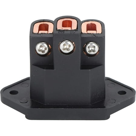Kafuty-1 250V 10A AC IEC Panel Mount Plug Adapter, IEC Connector ...