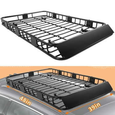 "ARKSEN 84""x50""x6"" Universal SUV Roof Rack Cargo Basket, Storage ...