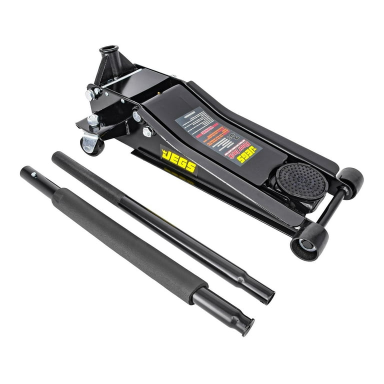 JEGS 3-Ton Low-Profile Professional Floor Jack Kit With, 49% OFF