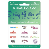 $25 Just For You – ChooseYourCard Gift Card - Walmart.com