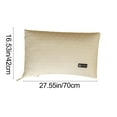 Ergonomic Neck Support Pillow for Adults - Extra Thick Hotel Quality ...
