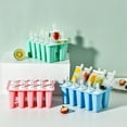 Floleo Popsicle Molds,Plastic Non-Stick Ice Pop Molds,Bpa Free Popsicle ...