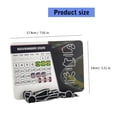Giaone 2025 Racing Schedule Calendar with Display Stand for Fan and ...