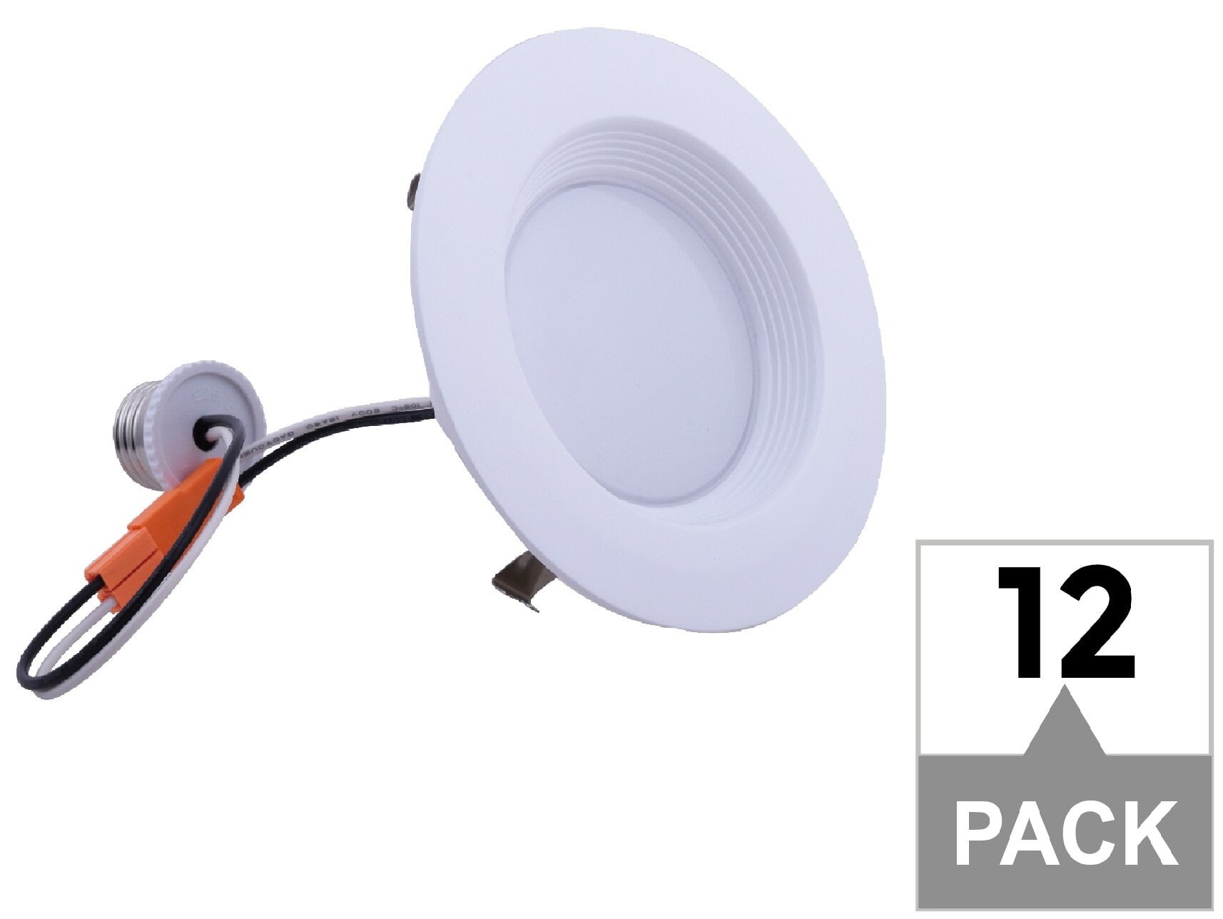 Green Watt 4-IN LED Recessed Retrofit Downlight, 13 Watt (85 watt equiv ...