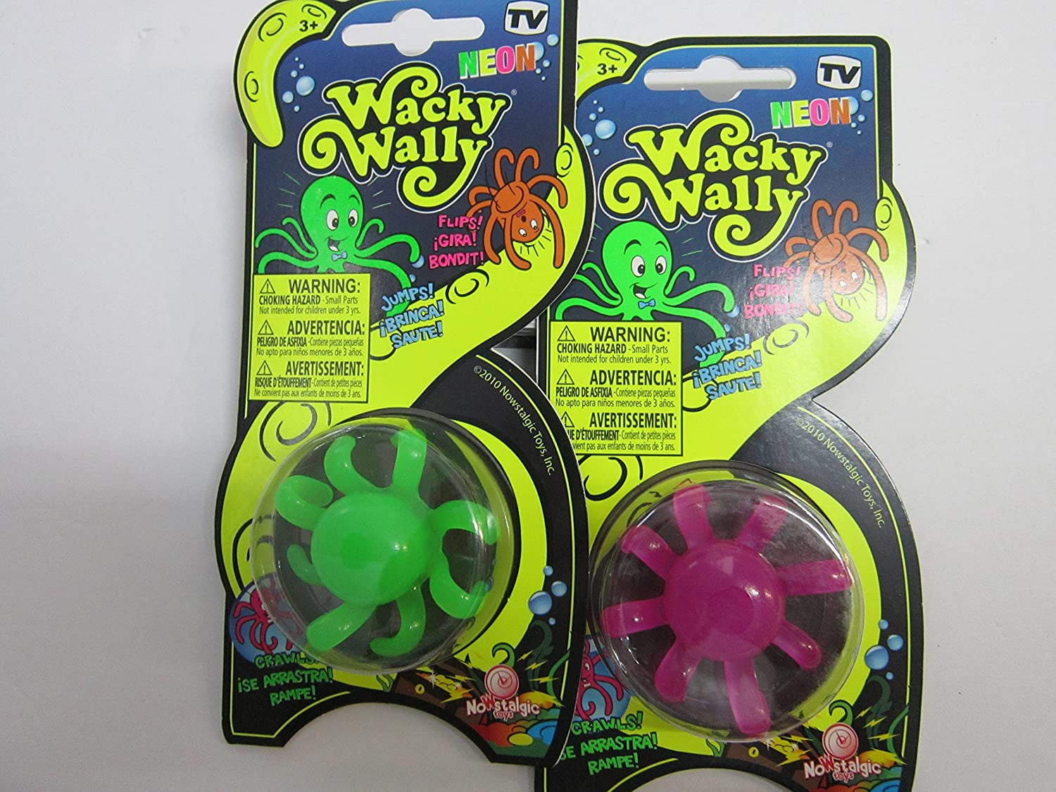 Nowstalgic Toys Wacky Wally, The Original Wall Crawler ( 2 Pack ...