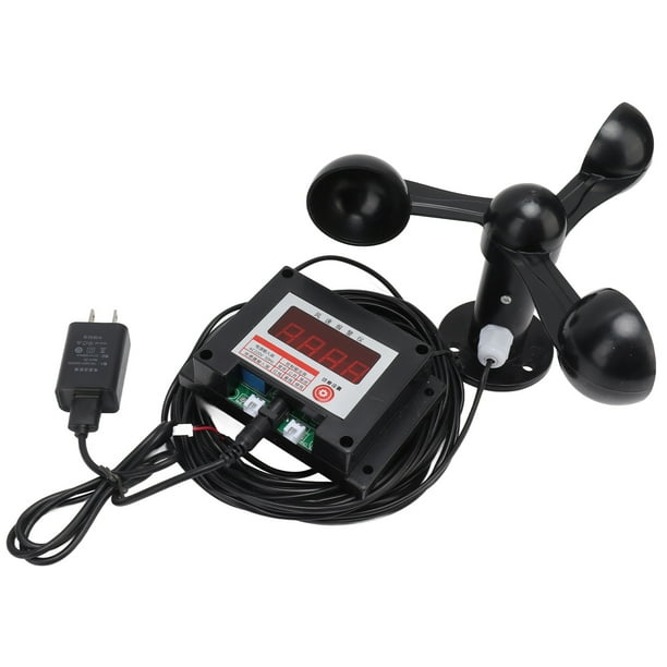 Alarm Wind Speed Meter, Accurate 3 Fan Blades Tower Crane Smart ...