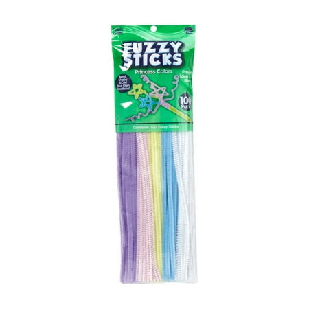Kids Craft Princess Colors Fuzzy Sticks, 1 Each - Walmart.com
