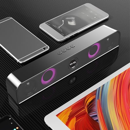 Ordinary audio Colorful bluetooth audio subwoofer high power home audio ...