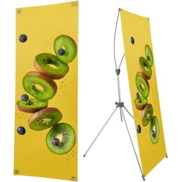 Anley Custom Adjustable X Banner Stand Holder with Travel Bag ...