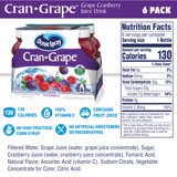 Ocean Spray® Cran-Grape® Cranberry Grape Juice Drinks, 10 fl oz Bottles ...