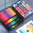 120-Color Professional Oily Colored Pencil Set, Assorted Colors for ...