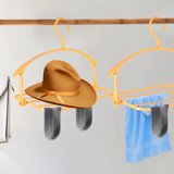 Raindrops 6 pcs Plastic Clothing Hanger Non-skid Coat Hangers Space ...