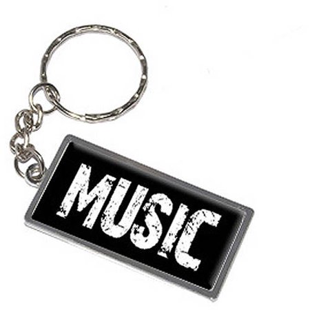 Music Keychain Key Chain Ring - Walmart.com