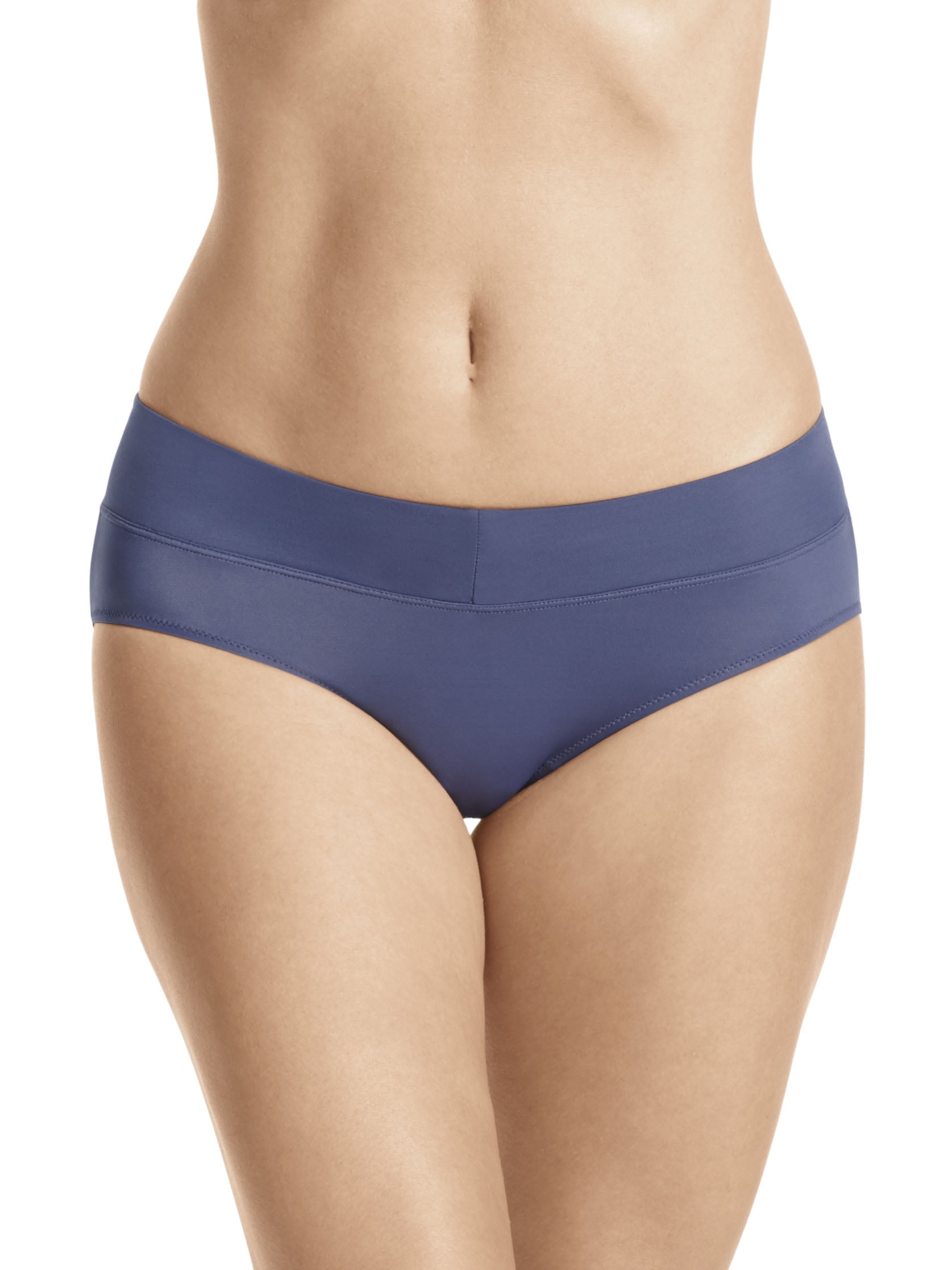 Blissful Benefits By Warners No Muffin Top Hipster Panties Walmart