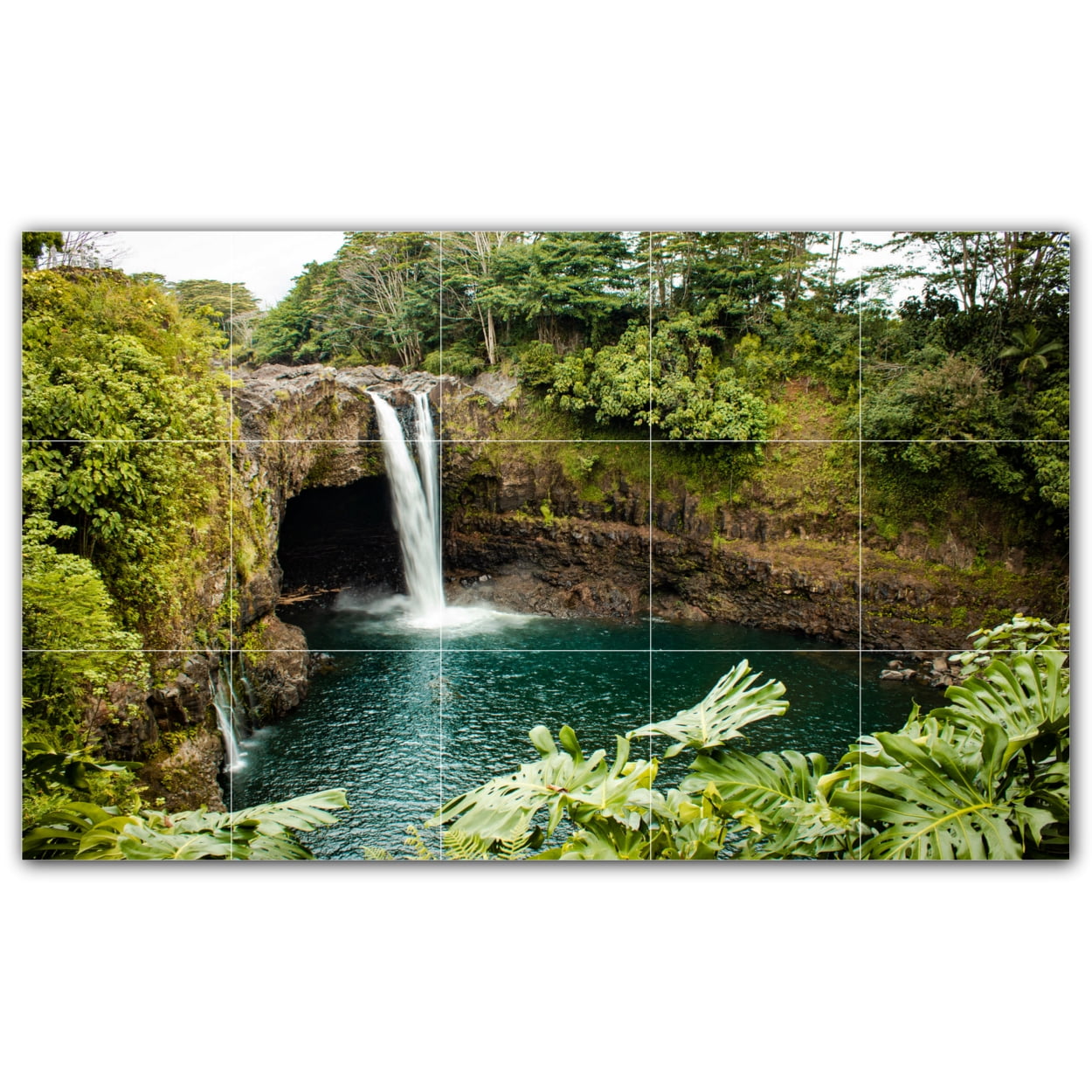 Picture-Tiles.com: Waterfalls Ceramic Tile Wall Mural WAL501100-53XL ...