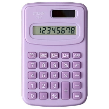 Sharp Calculators, SHRELS25BBL, EL-S25B-BL 10-Digit Handheld Math Quiz ...