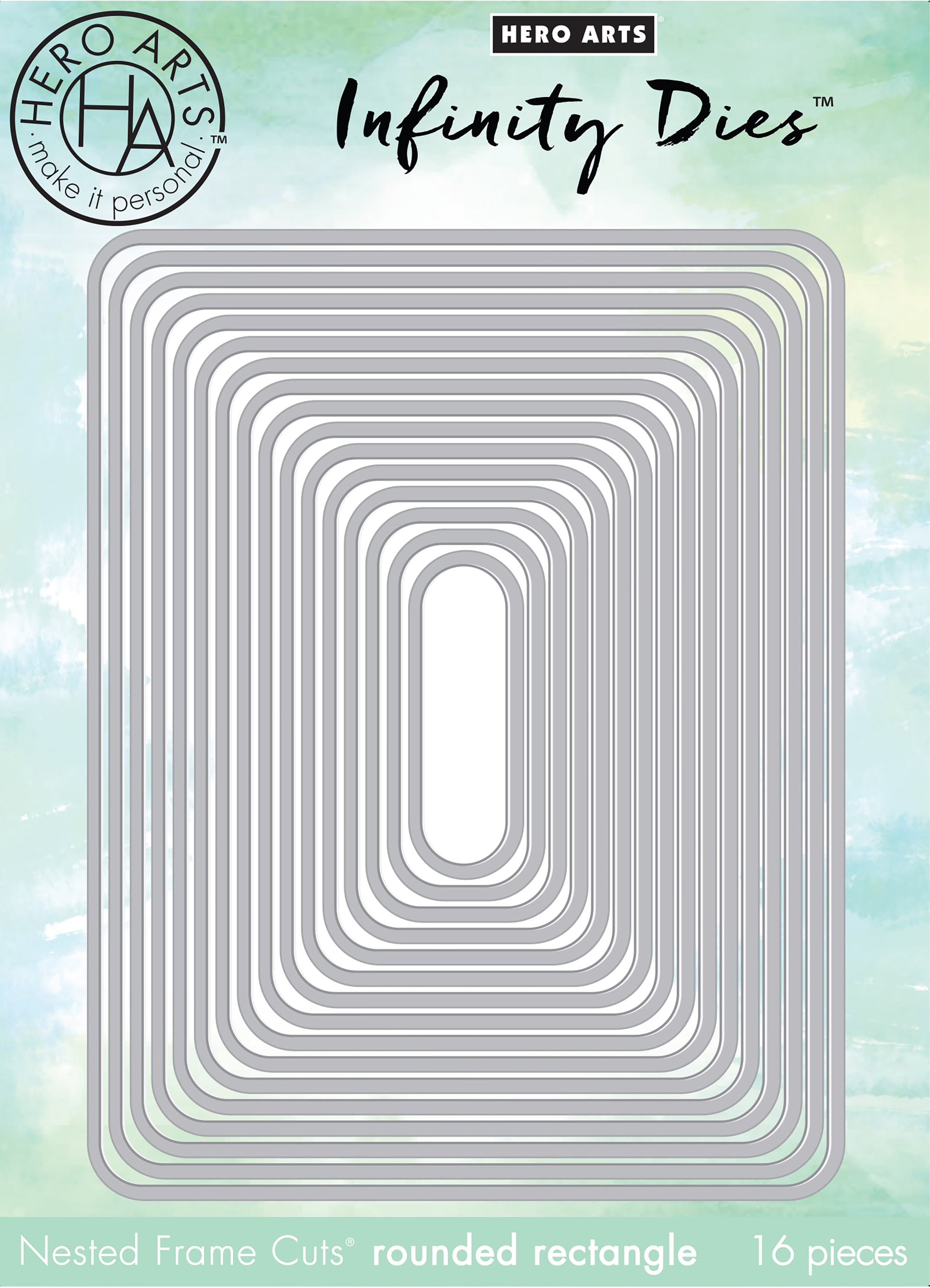 DI465 Rounded Rectangle Infinity Dies (H) - Walmart.com