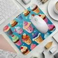 Ice Cream Mouse Pad, Rubber Base Computer Mouse Pads for Wireless Mouse ...
