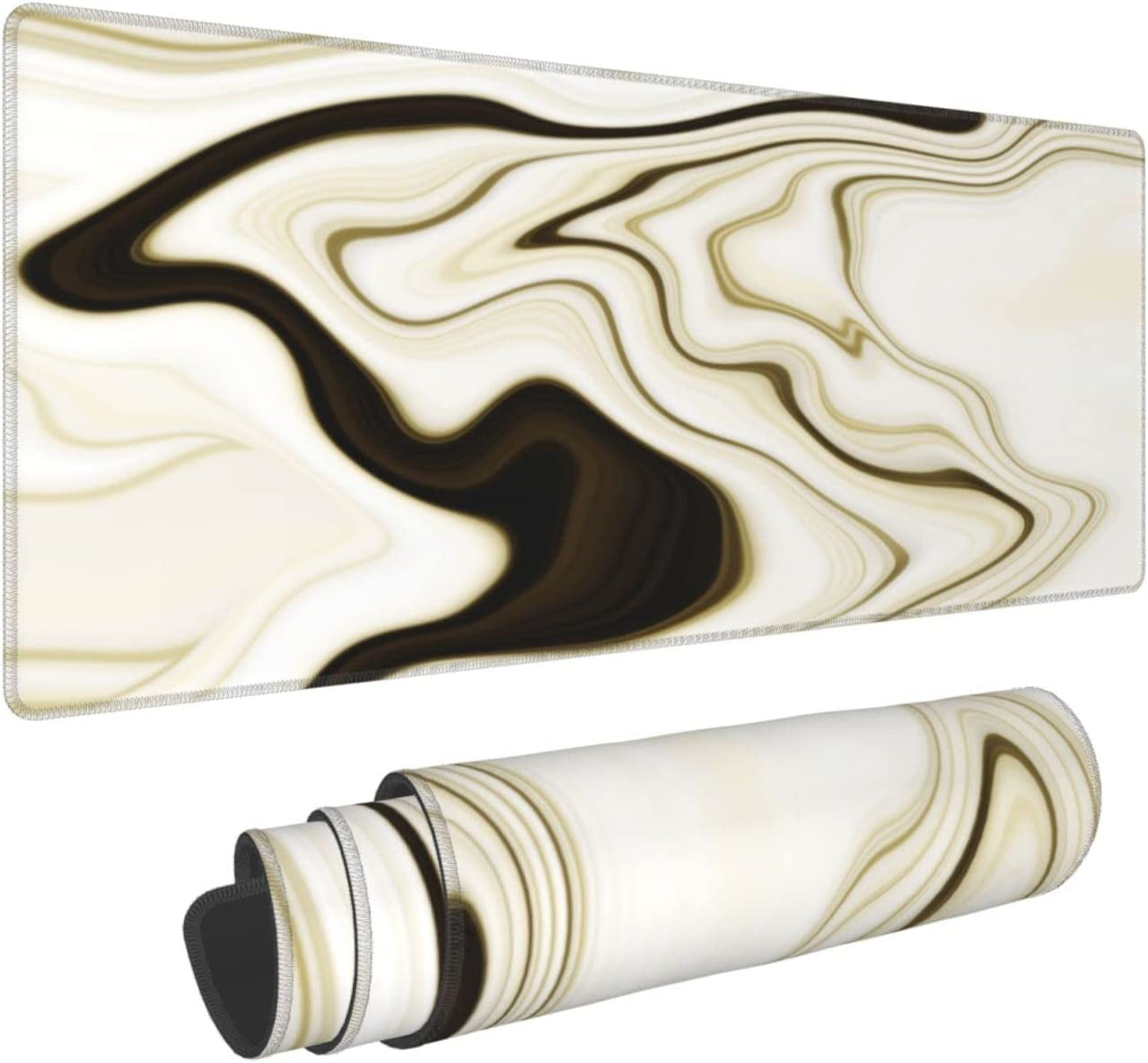 Marble Large Mouse Pad for Desk, Waterproof Extended Gaming Mousepad ...