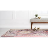 Unique Loom Dumbo Brighton Distressed Medallion Area Rug or Runner ...