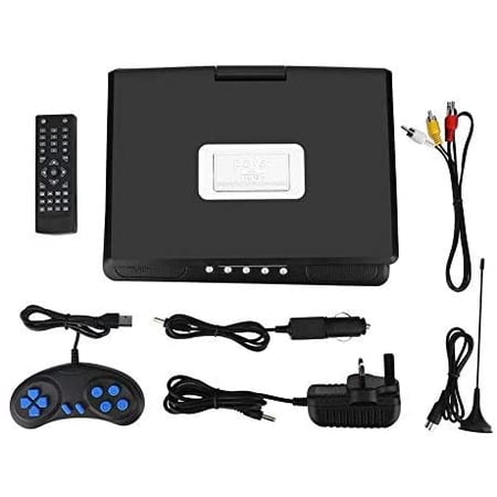 9.8 "portable DVD player, mini TV 3D TV sound 270 ° rotatable screen ...