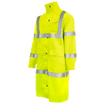 JORESTECH Hi-Vis Safety Raincoat, ANSI Class 3 (Yellow, L) - Walmart.com