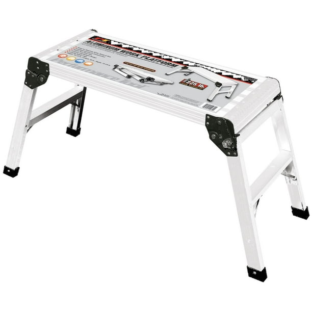 Performance Tool W54039 Folding Aluminum Work Platform And Step ...