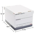 Staples Heavy-Duty Corrugated Storage Boxes for Moving, Packing, Letter ...