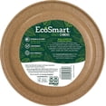 EcoSmart Fiber Paper Plates, 10 in, 144 Count (Pack of 8), Large ...