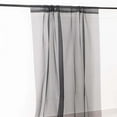 Efavormart 5ftx32ft Premium Black Chiffon Curtain Panel, Backdrop ...