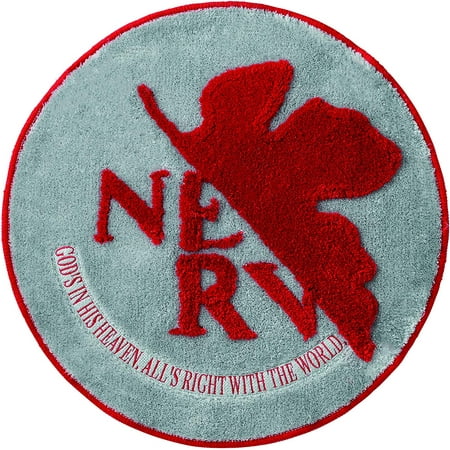 Marushin - NERV Logo Floor Mat - Official Evangelion Merchandise ...