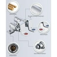 Commercial Foot-Operated Sink Valve – Heavy-Duty Brass Hands-Free ...