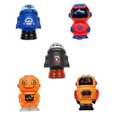 6" Rubber Robot (Grey) Fun Robot Figures and Playtime Companions ...