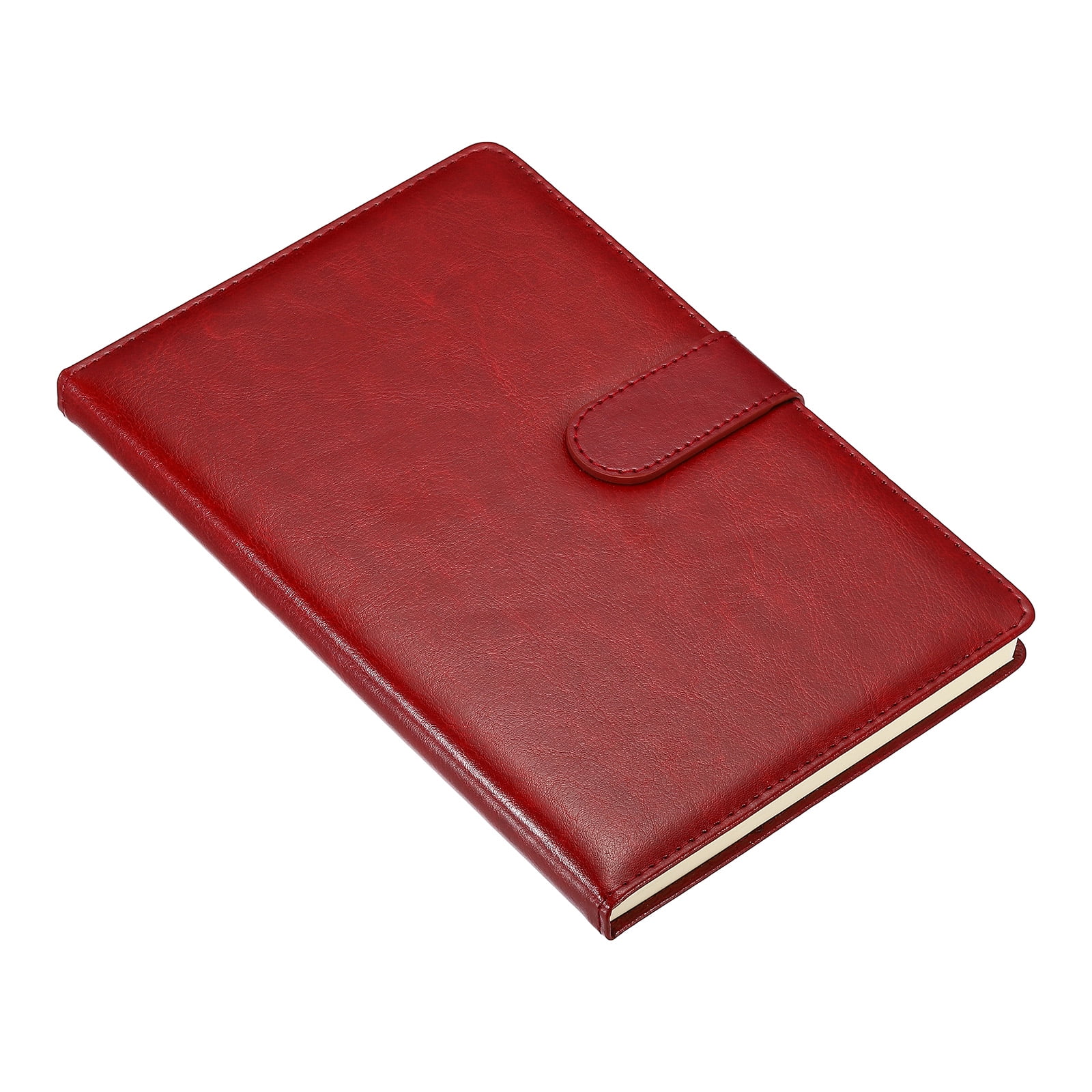 Uxcell A5 PU Leather Notebook Soft PU Cover 100 Sheets 80 Gsm Thick ...