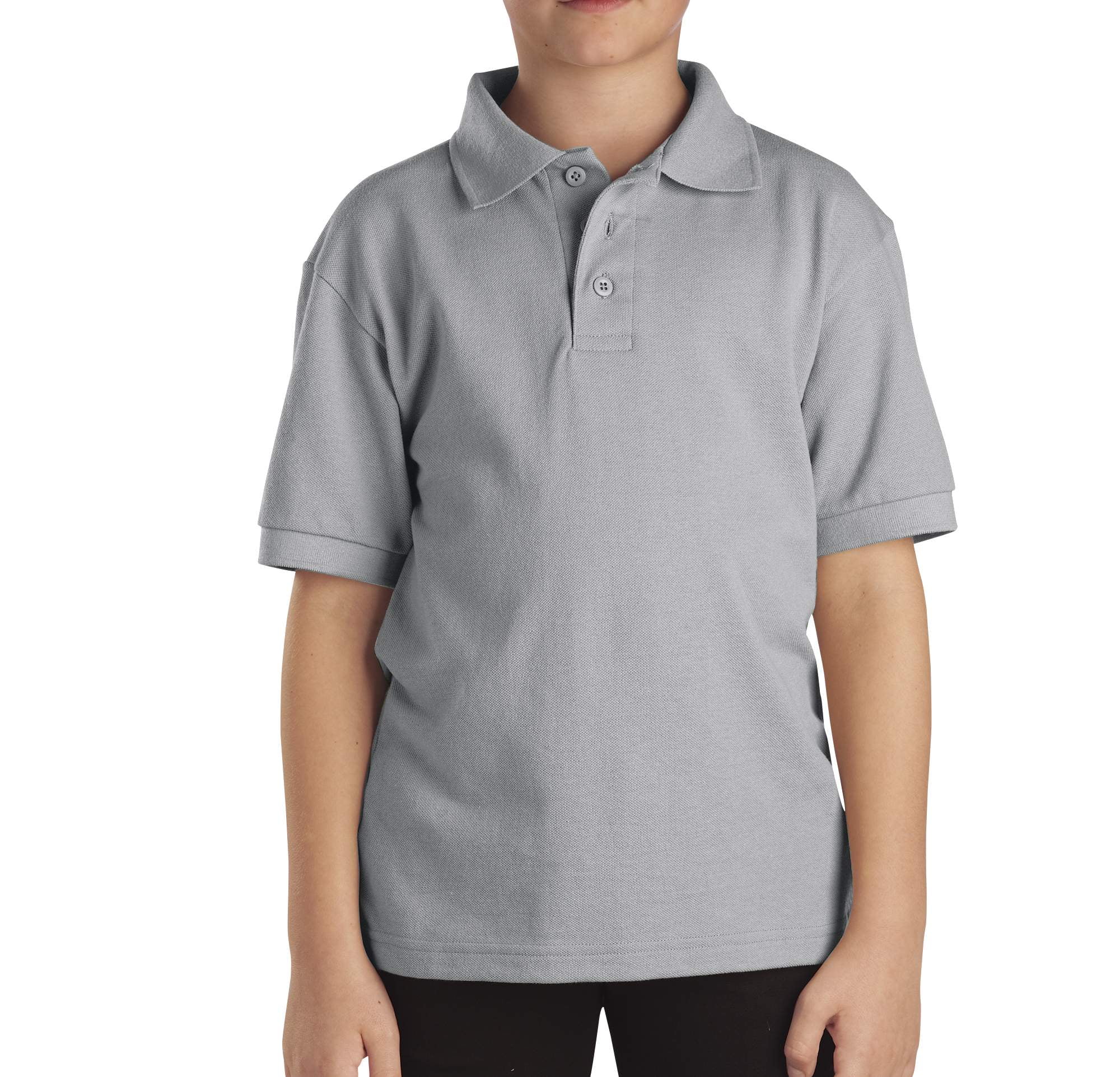 Dickies Boys School Uniforms Short Sleeve Pique Polo Shirt (Little Boys ...