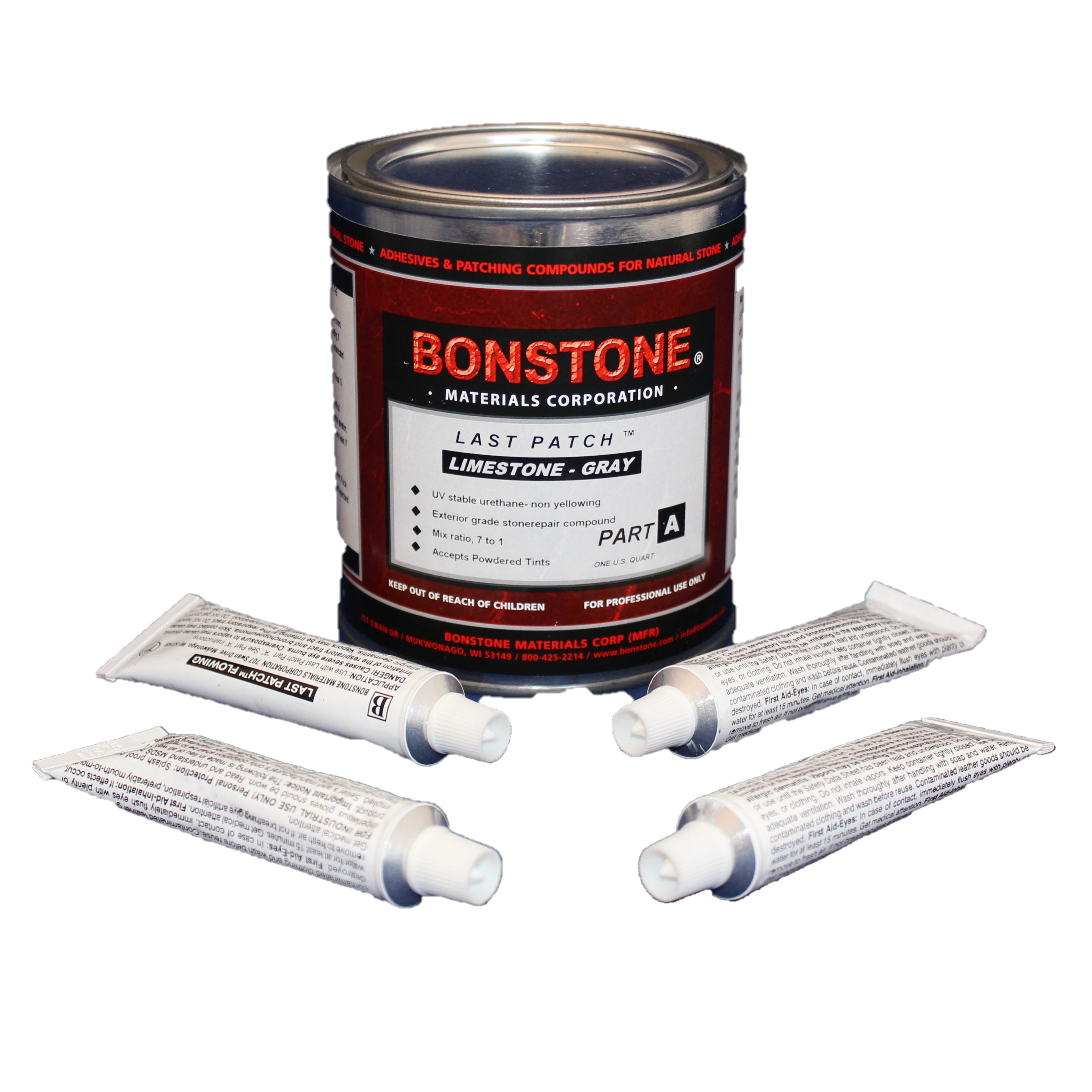 Bonestone Last Patch Limestone glue Epoxy repairs patching broken ...