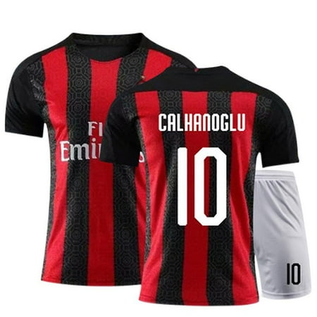 20-21 Ac Milan Football Jersey Suit Ibrahimovic No. 21 Uniform ...